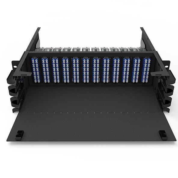 FTTH 19 "3U MTP MPO Patch Panel 288F ODF Fiber Patch Panel